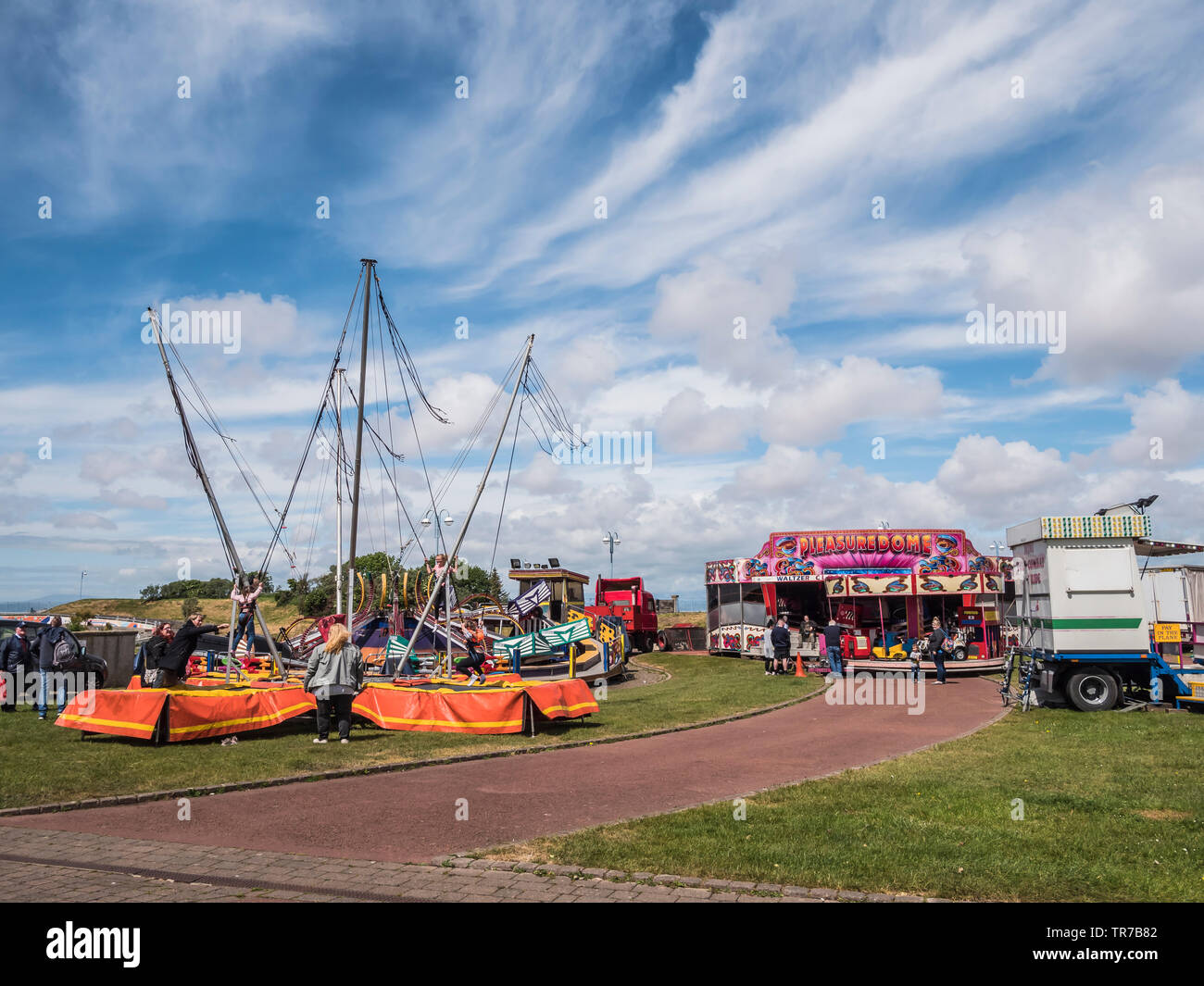 Morecambe funfair hi-res stock photography and images - Alamy