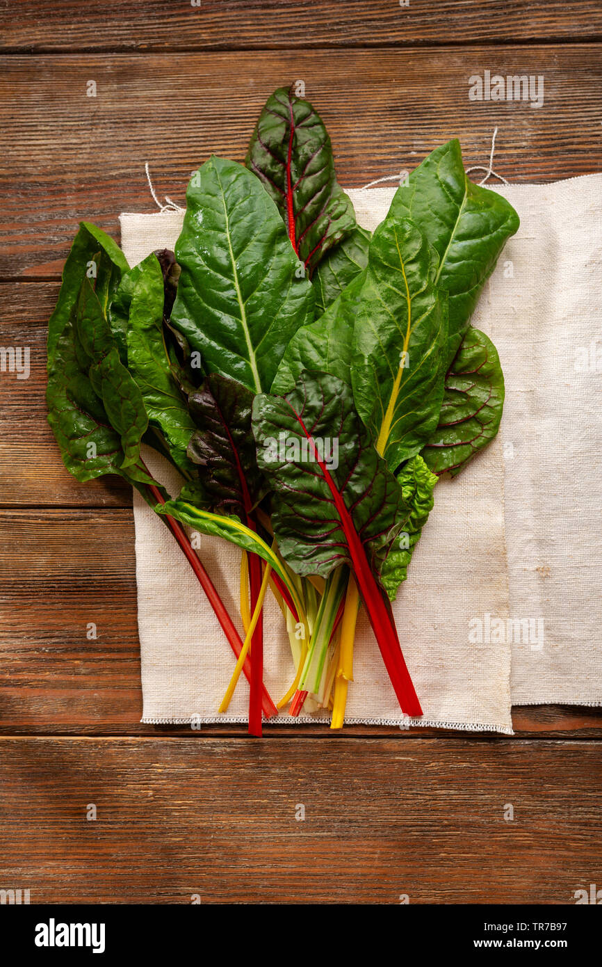 Fresh green leaves for food Stock Photo - Alamy