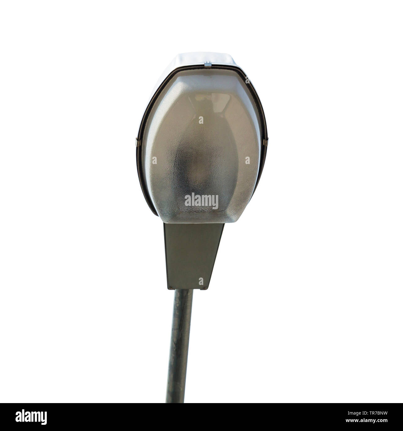 Lamp post with isolated white background Stock Photo - Alamy