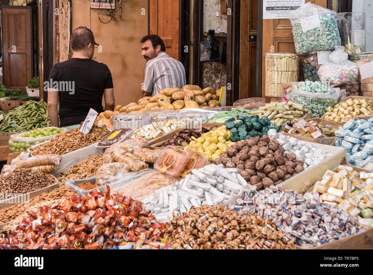 Old souks of tripoli food hi-res stock photography and images - Alamy