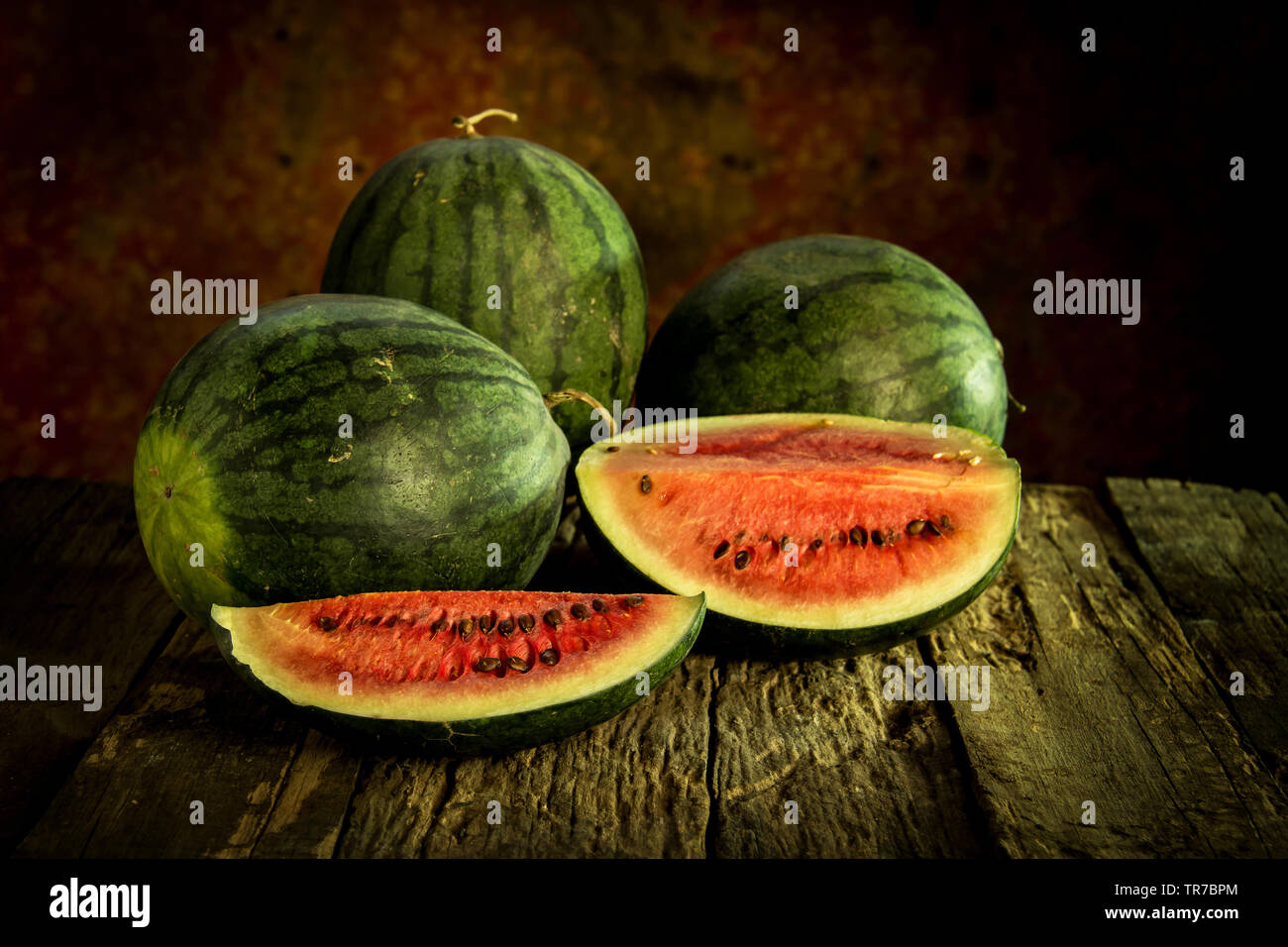 Autumn still life watermelon hi-res stock photography and images - Alamy
