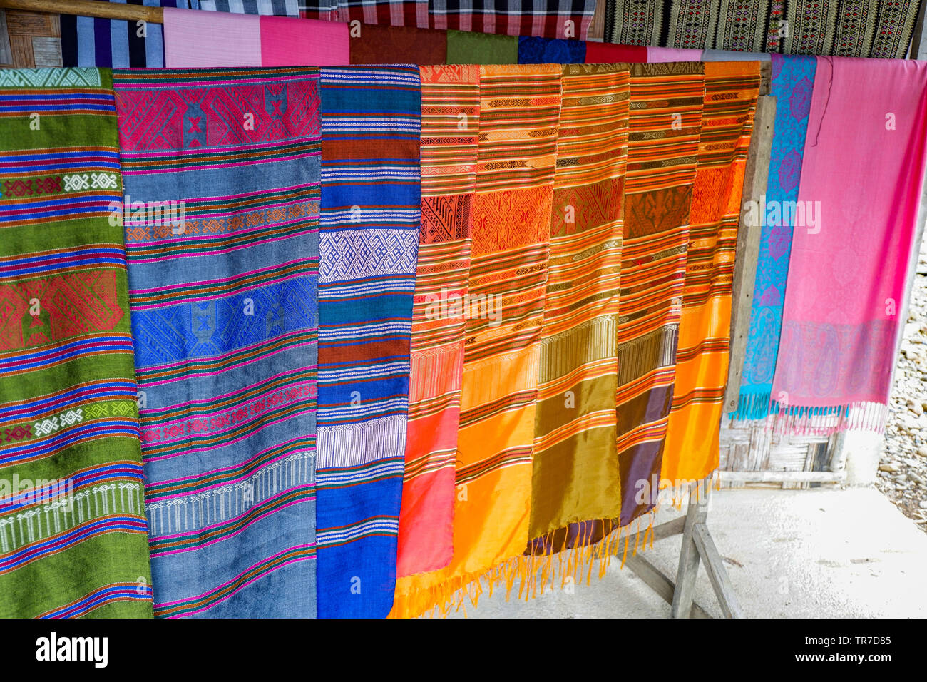 Laos Thai Clothing Pattern