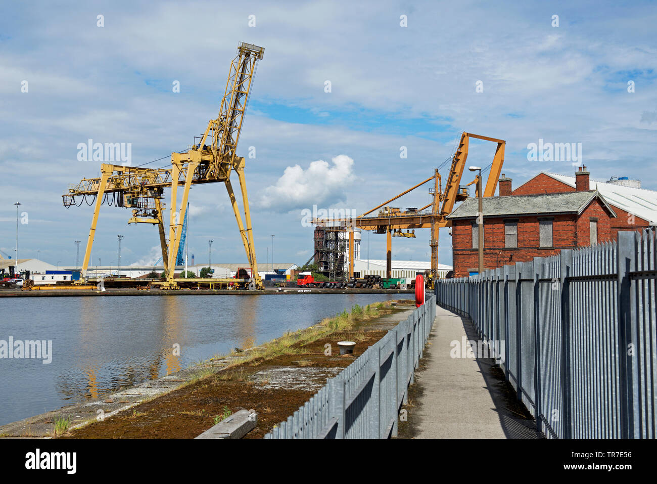 Goole docks, East Yorkshire, England UK Stock Photo - Alamy