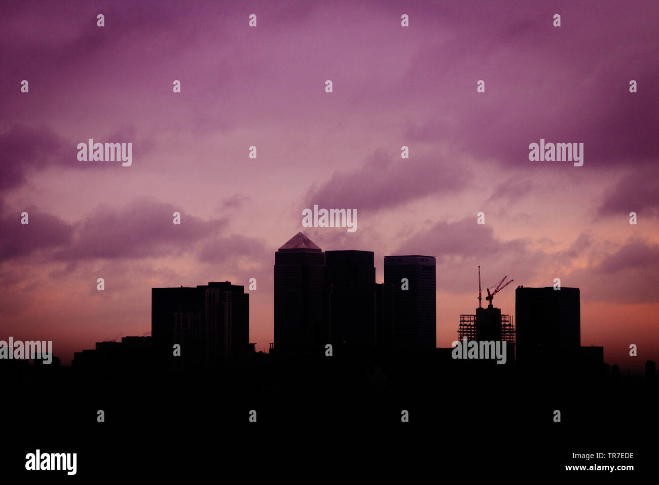 Royal observatory greenwich sunset hi-res stock photography and images ...