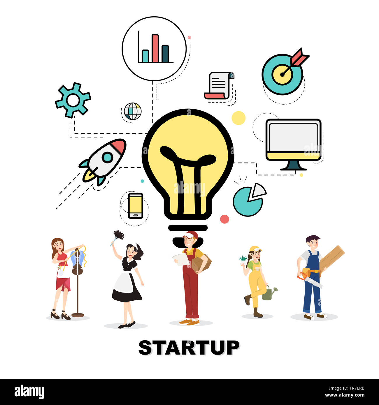 Infographics template timeline concept Cut Out Stock Images & Pictures ...