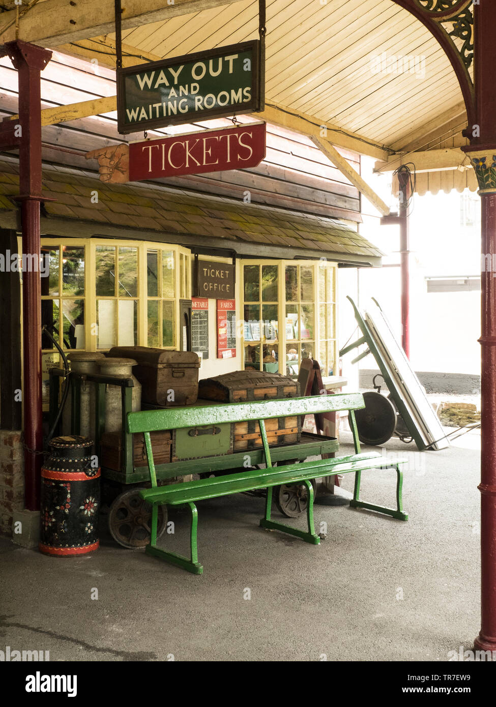 Launceston Steam Railway, Cornwall, UK Stock Photo - Alamy