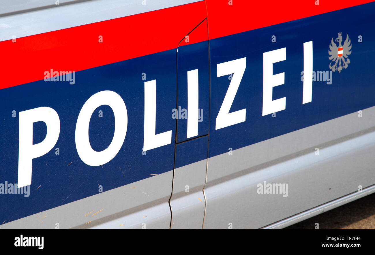 Austrian police car hi-res stock photography and images - Alamy