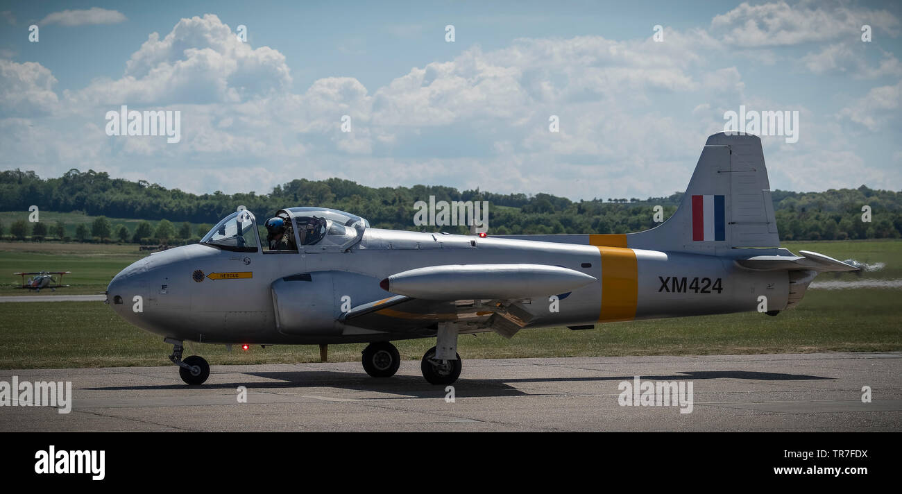 Jet Provost on the ground Stock Photo - Alamy