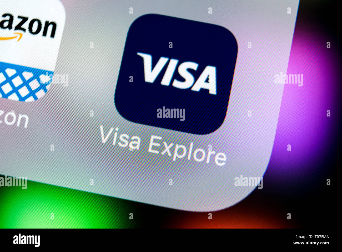 Visa electron logo hi-res stock photography and images - Alamy