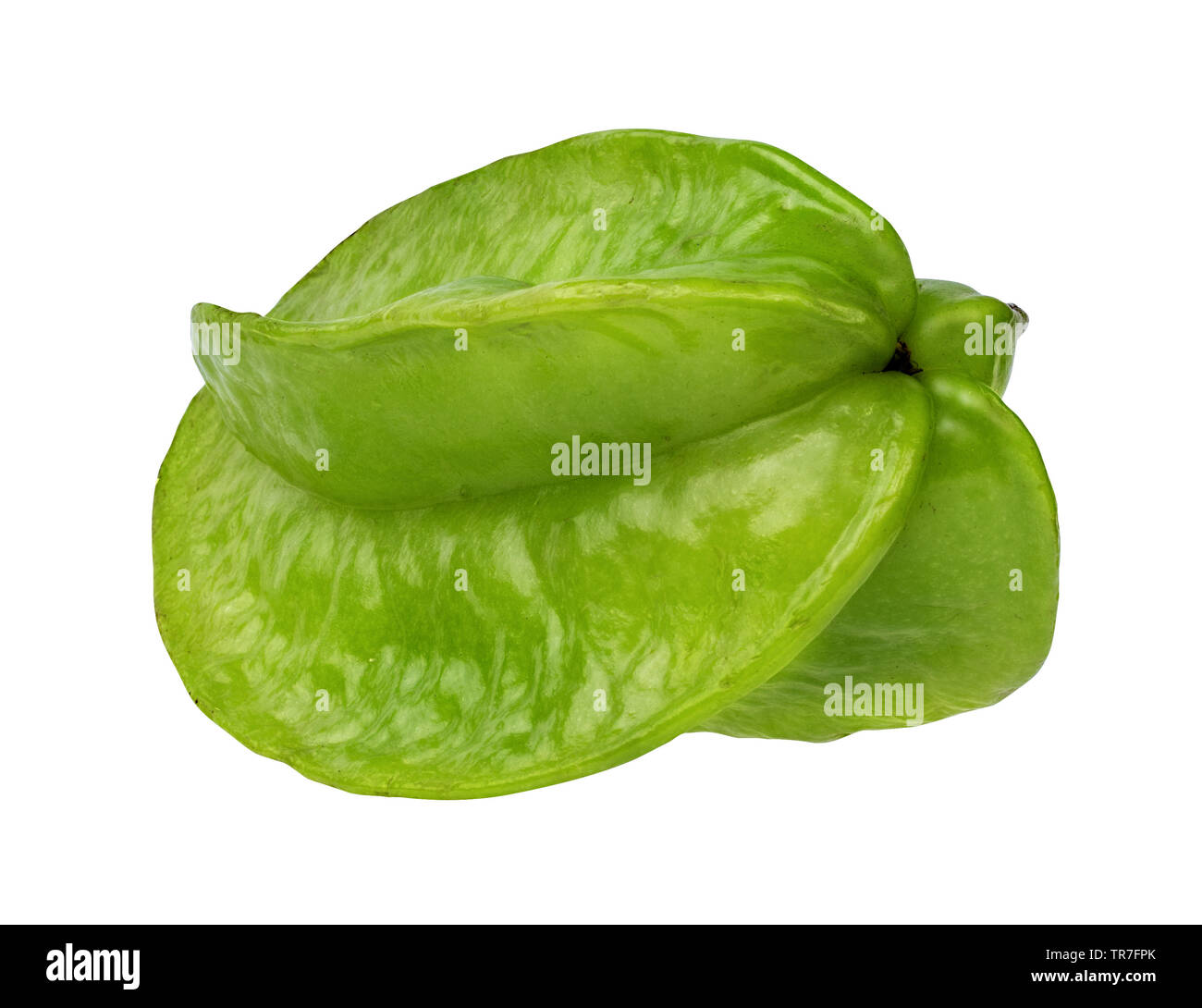 Carambole on white background Stock Photo - Alamy