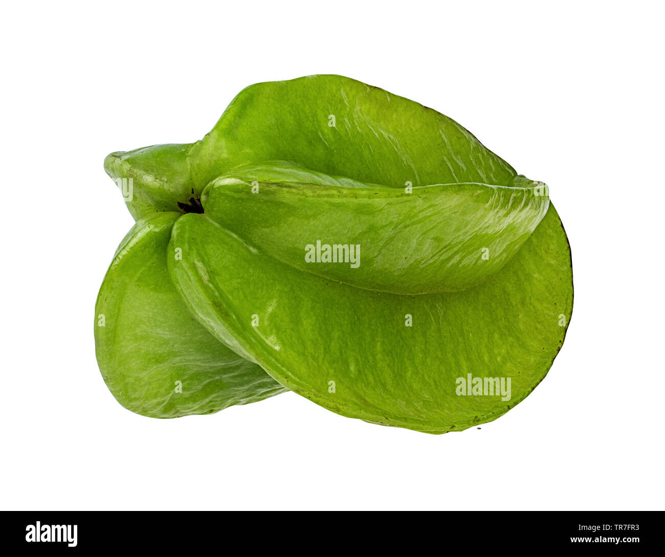 Carambole on white background Stock Photo - Alamy