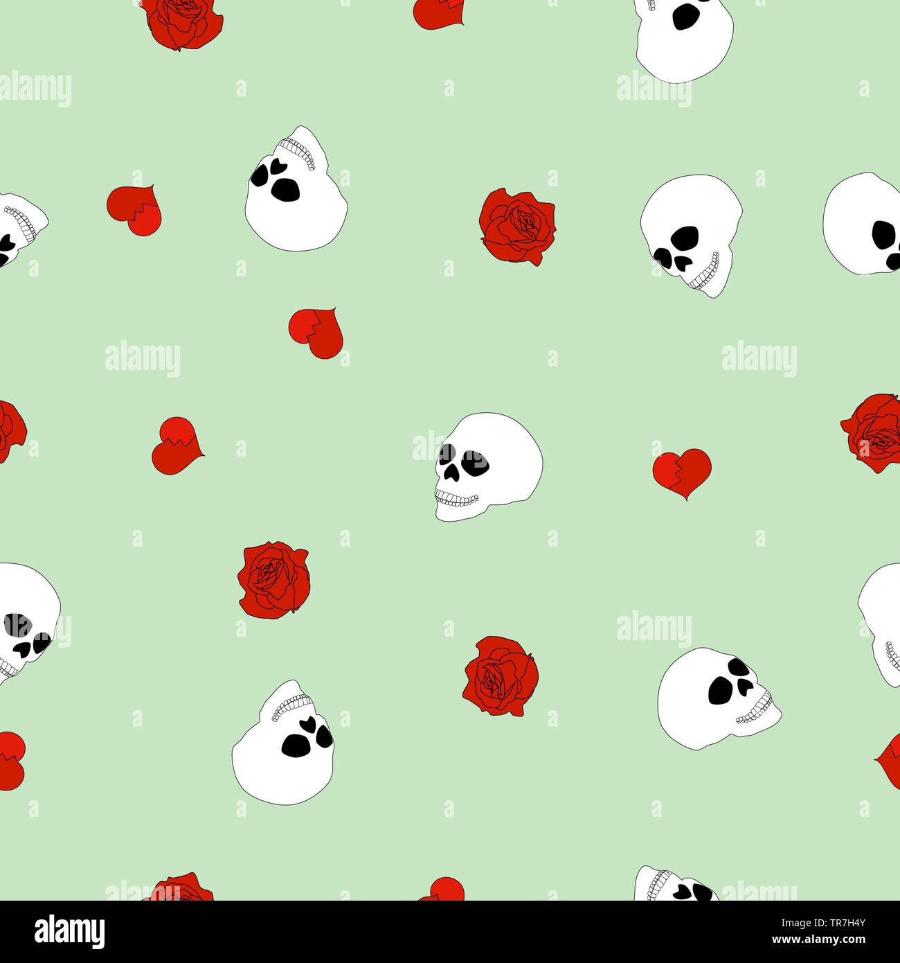 Cute Skull Pattern