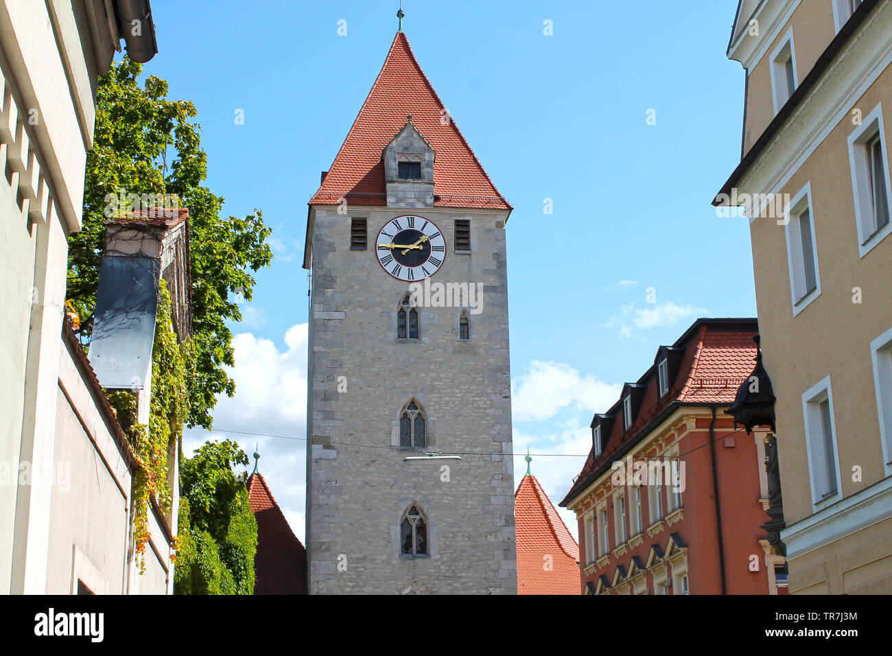 Medieval town Regensburg, Bavaria, Germany Stock Photo - Alamy