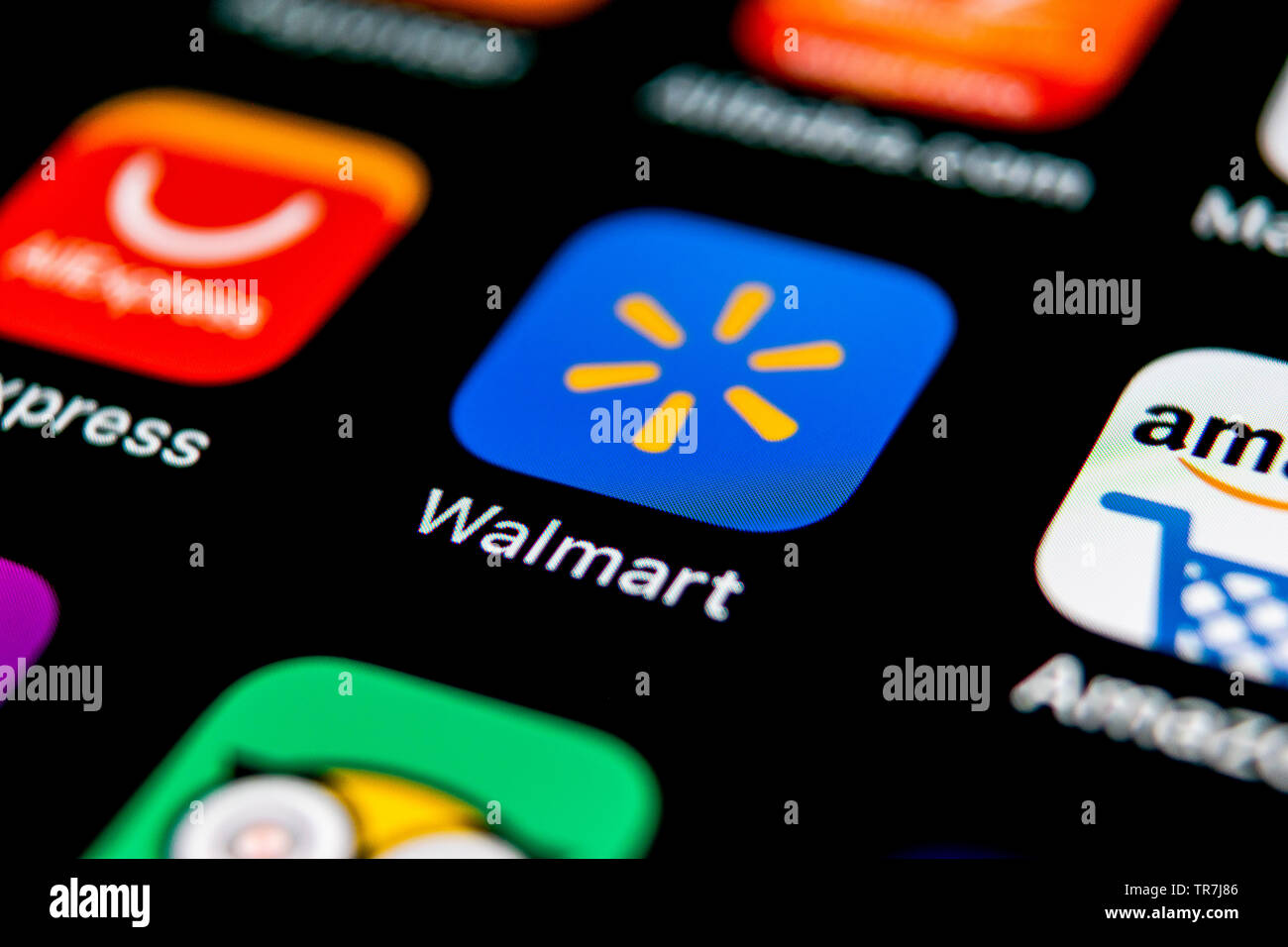 Walmart icon hi-res stock photography and images - Alamy