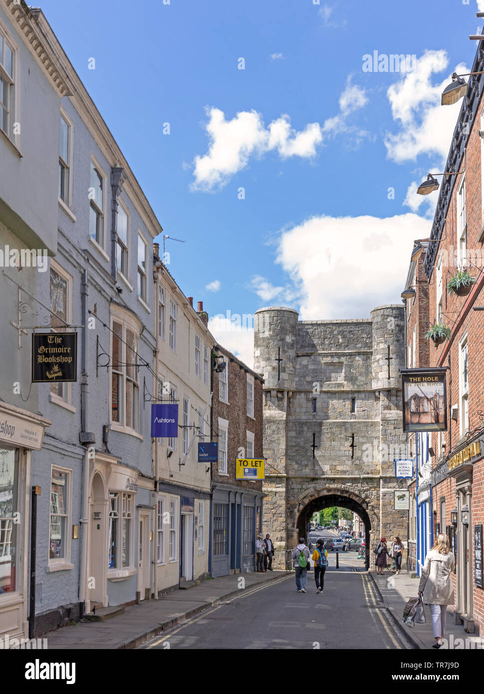 Bootham bar york hi-res stock photography and images - Alamy