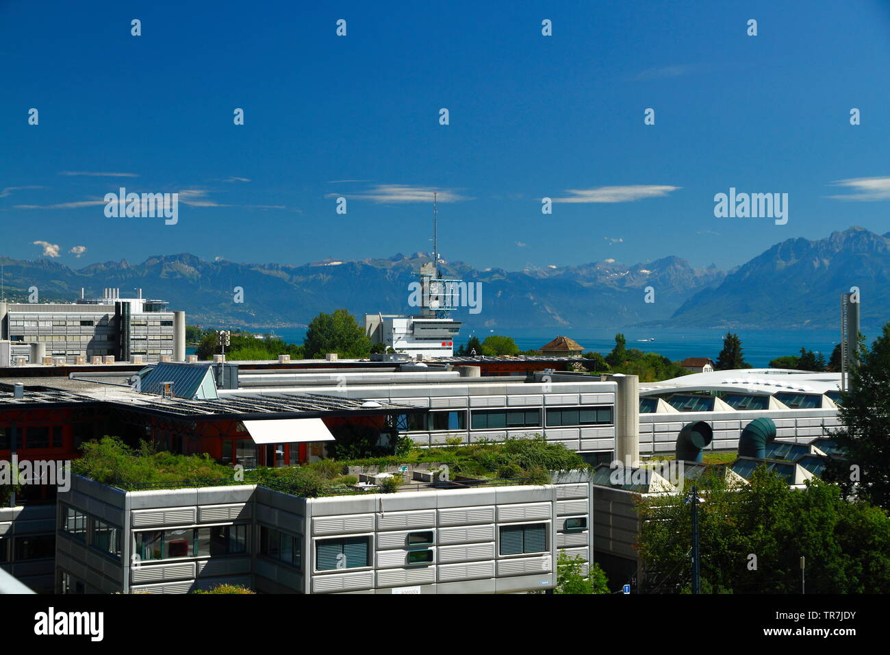 The Ecole polytechnique fédérale de Lausanne (EPFL), the research ...