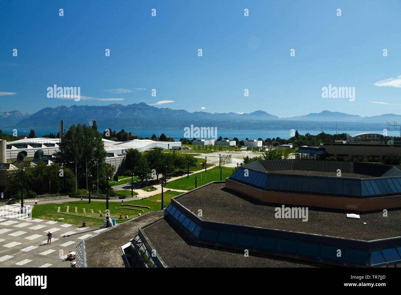 The Ecole polytechnique fédérale de Lausanne (EPFL), the research institute and university in ...