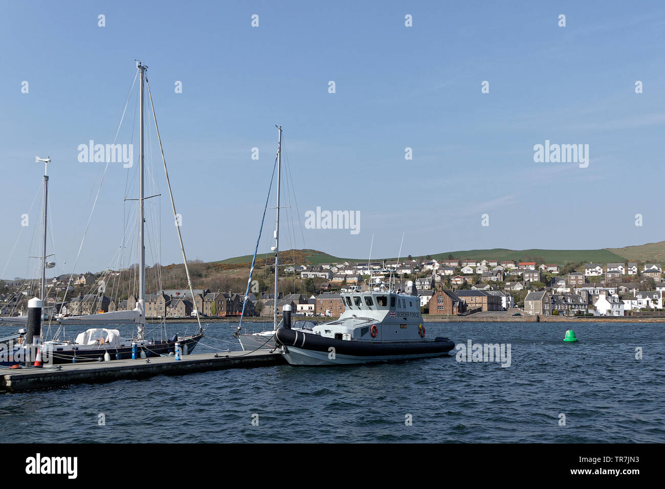 Border Force Coastal RIB Stock Photo - Alamy