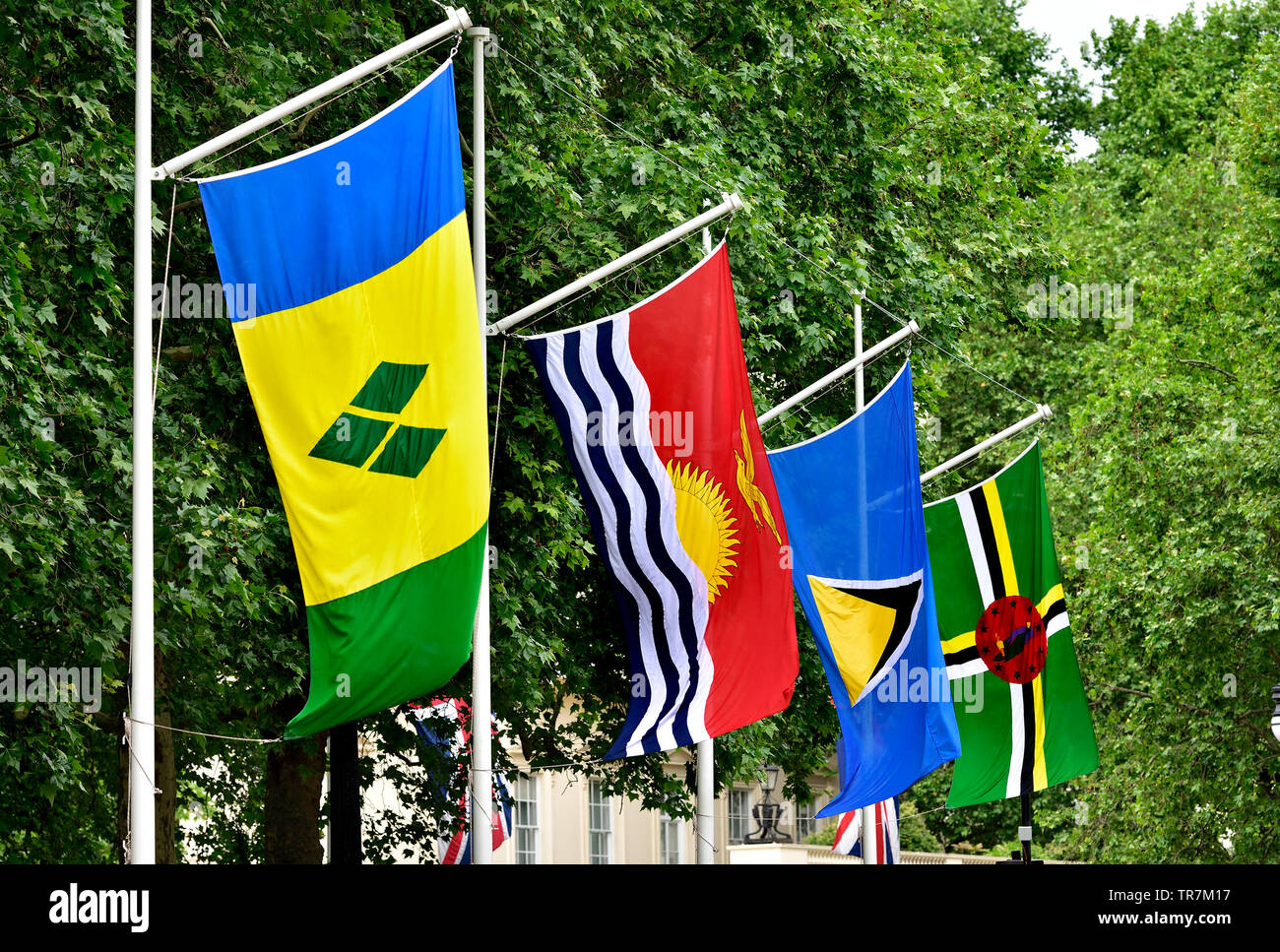 Flags Of The British Commonwealth High Resolution Stock Photography and ...