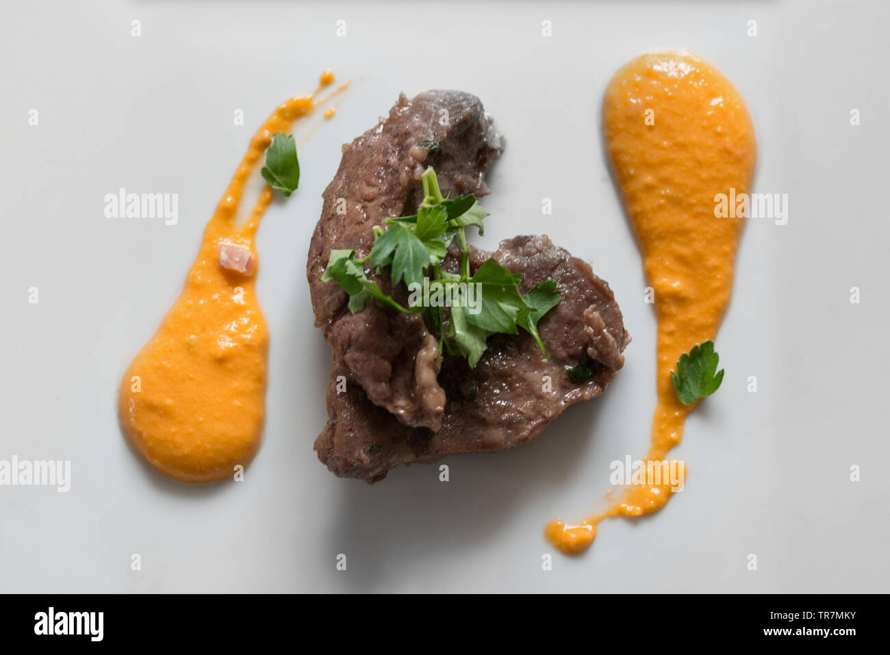 Presa iberica, andalucian food Stock Photo - Alamy