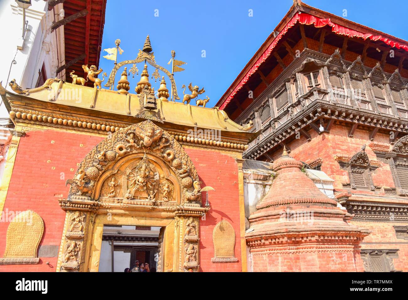 Nepal door nepal gate hi-res stock photography and images - Alamy