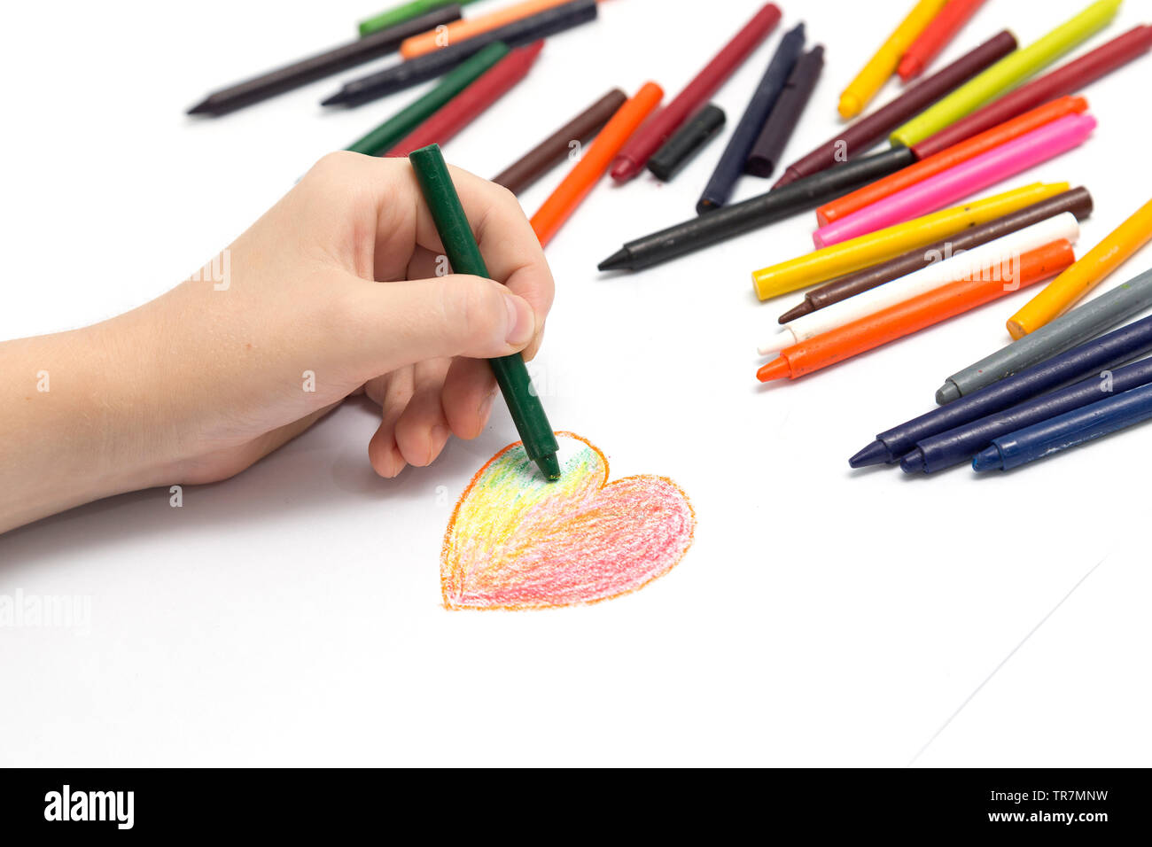 Hand draw coloring hi-res stock photography and images - Alamy