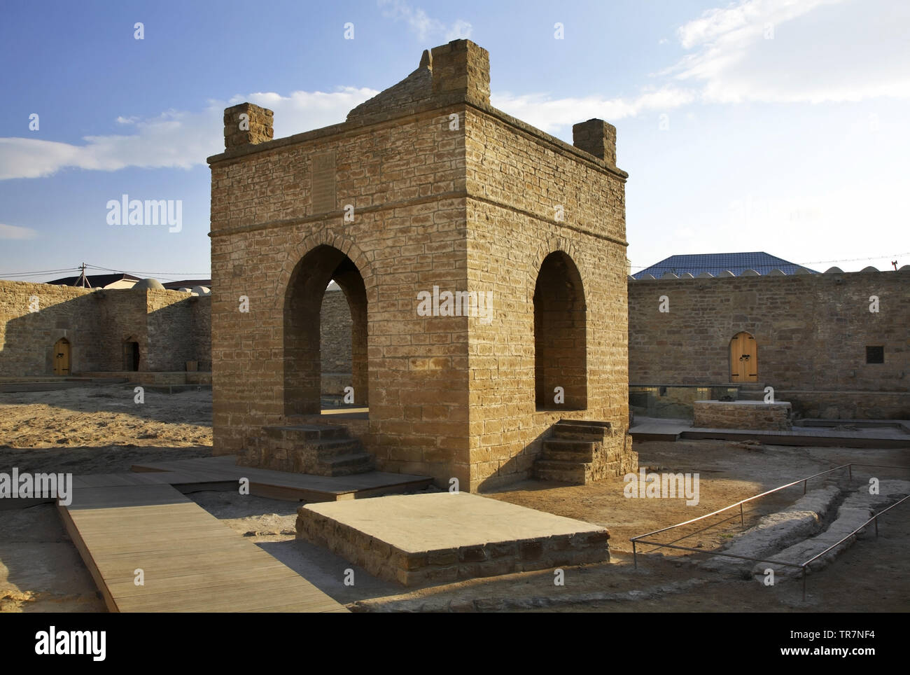 Ateshgah of Baku (Fire Temple in Suraxanı). Azerbaijan Stock Photo - Alamy