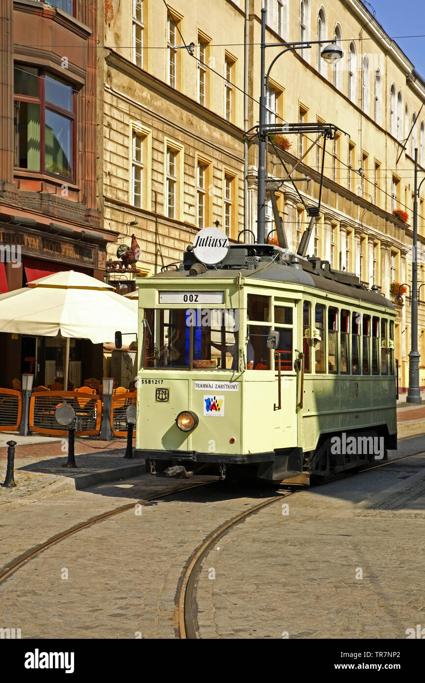 Historic tram wroclaw hi-res stock photography and images - Alamy