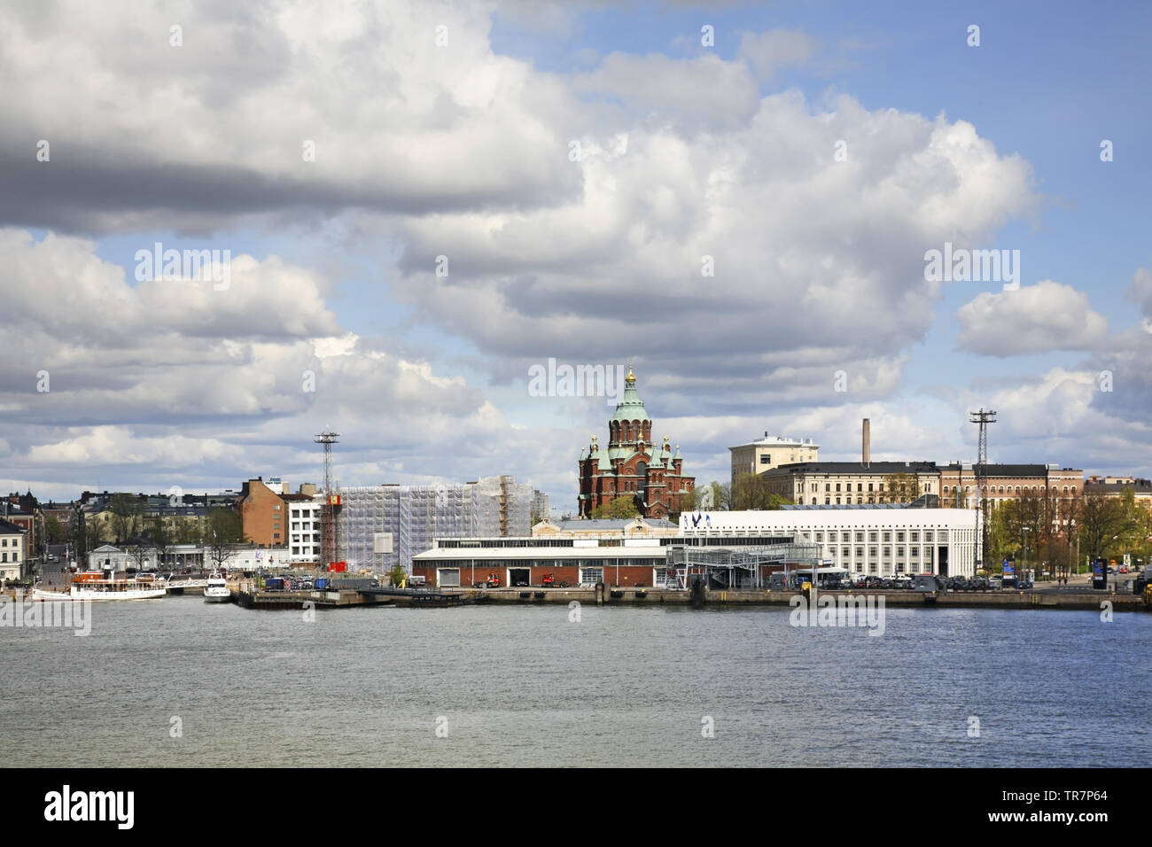 Port in Helsinki. Finland Stock Photo - Alamy