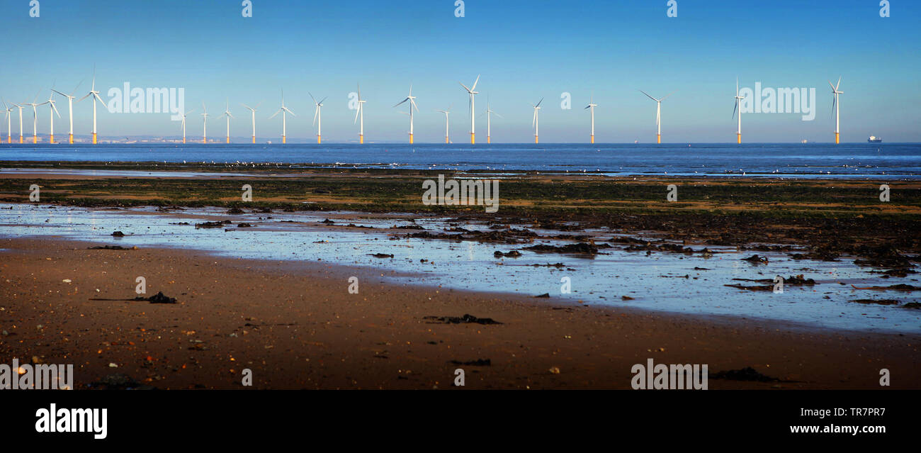 Teesside offshore windfarm redcar hi-res stock photography and images ...
