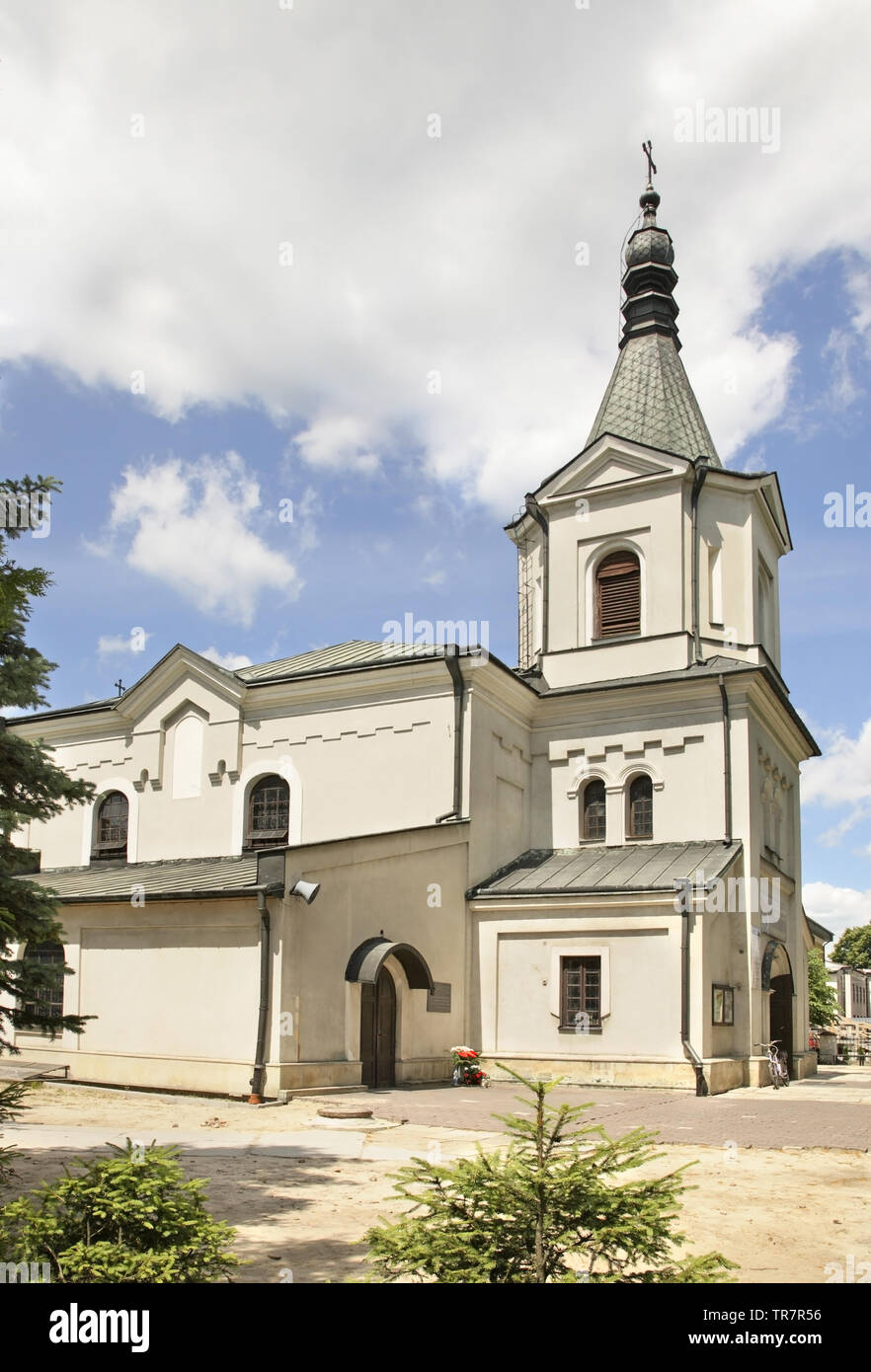Church of St. George in Bilgoraj. Poland Stock Photo - Alamy