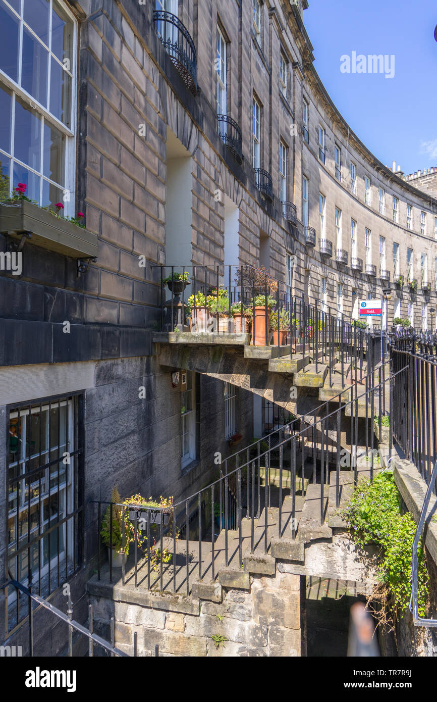 Royal Circus in the Stockbridge area of Edinburghs New Town Stock Photo ...