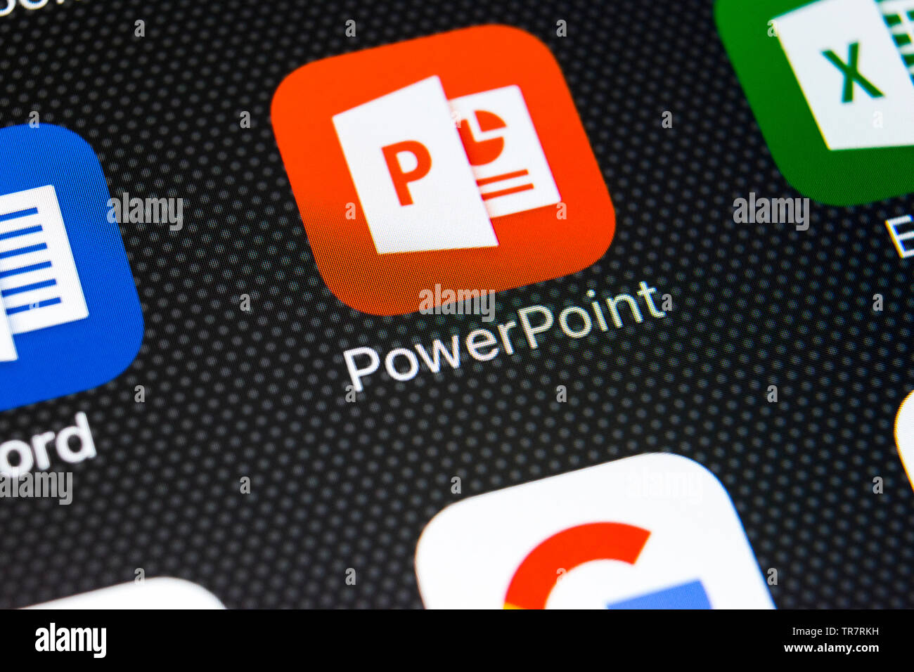 Microsoft powerpoint logo hi-res stock photography and images - Alamy