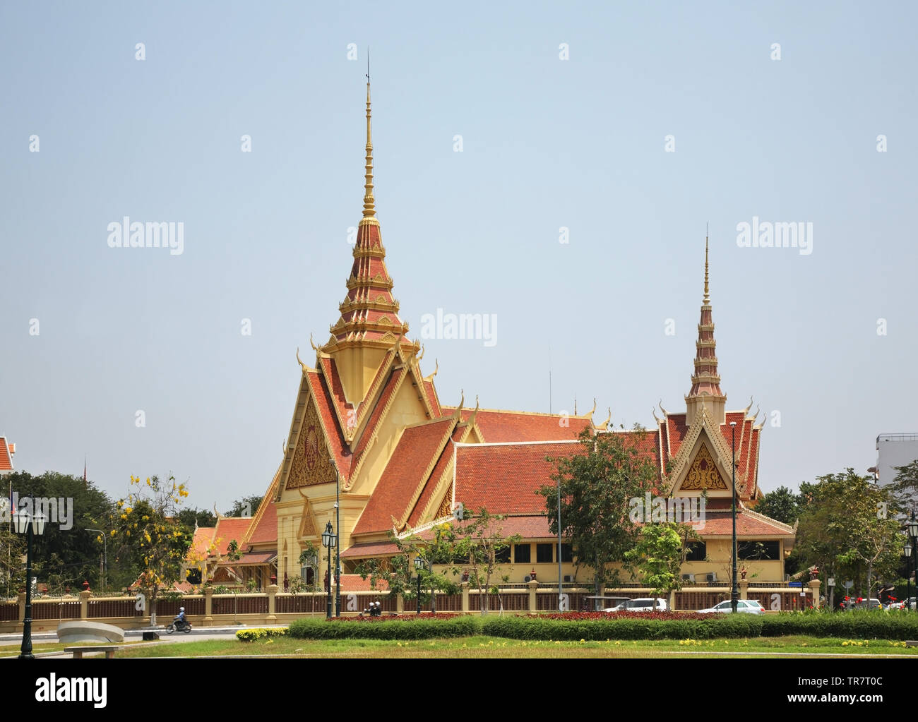 Supreme court in Phnom Penh. Cambodia Stock Photo - Alamy