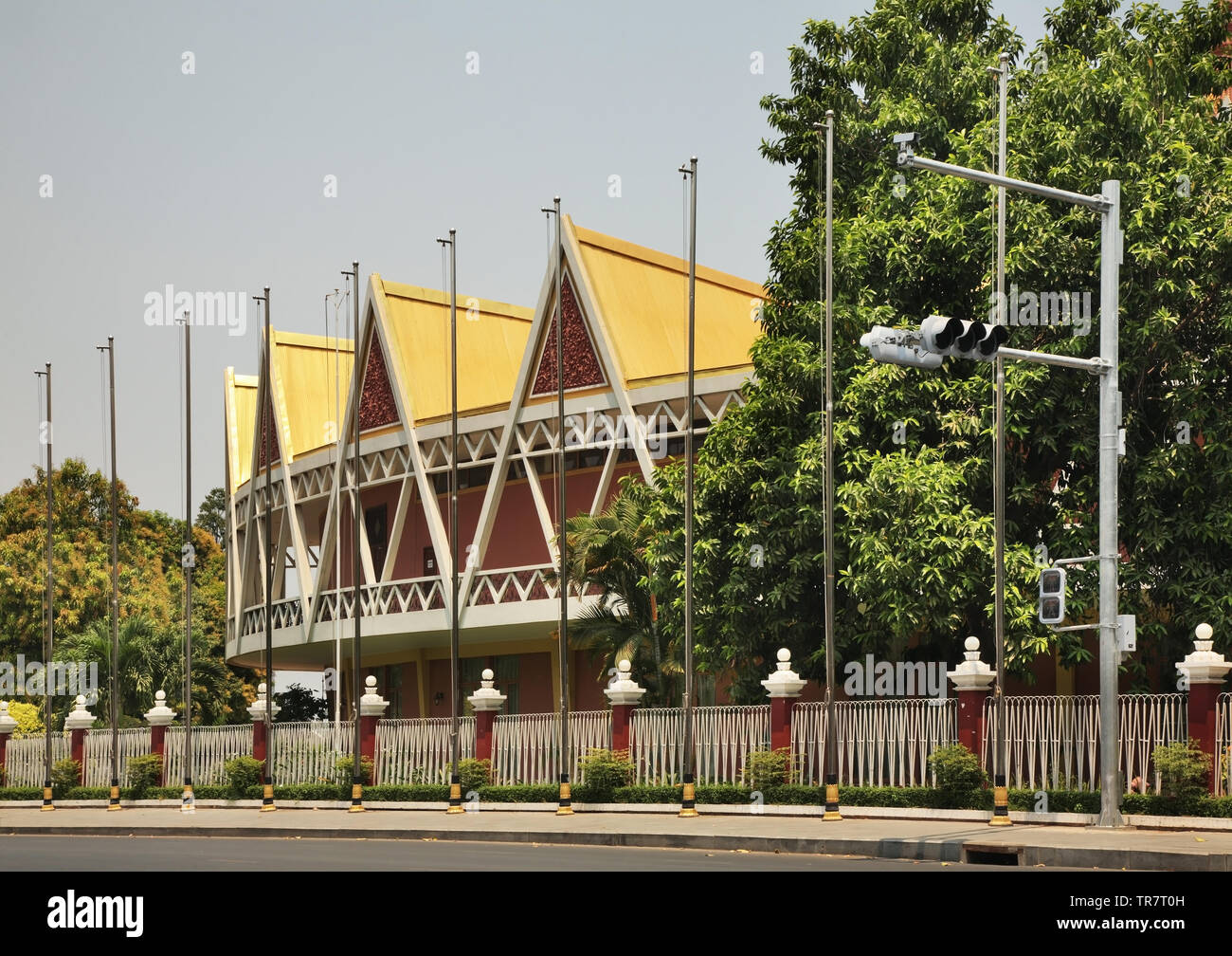 Chaktomuk hall, phnom penh hi-res stock photography and images - Alamy