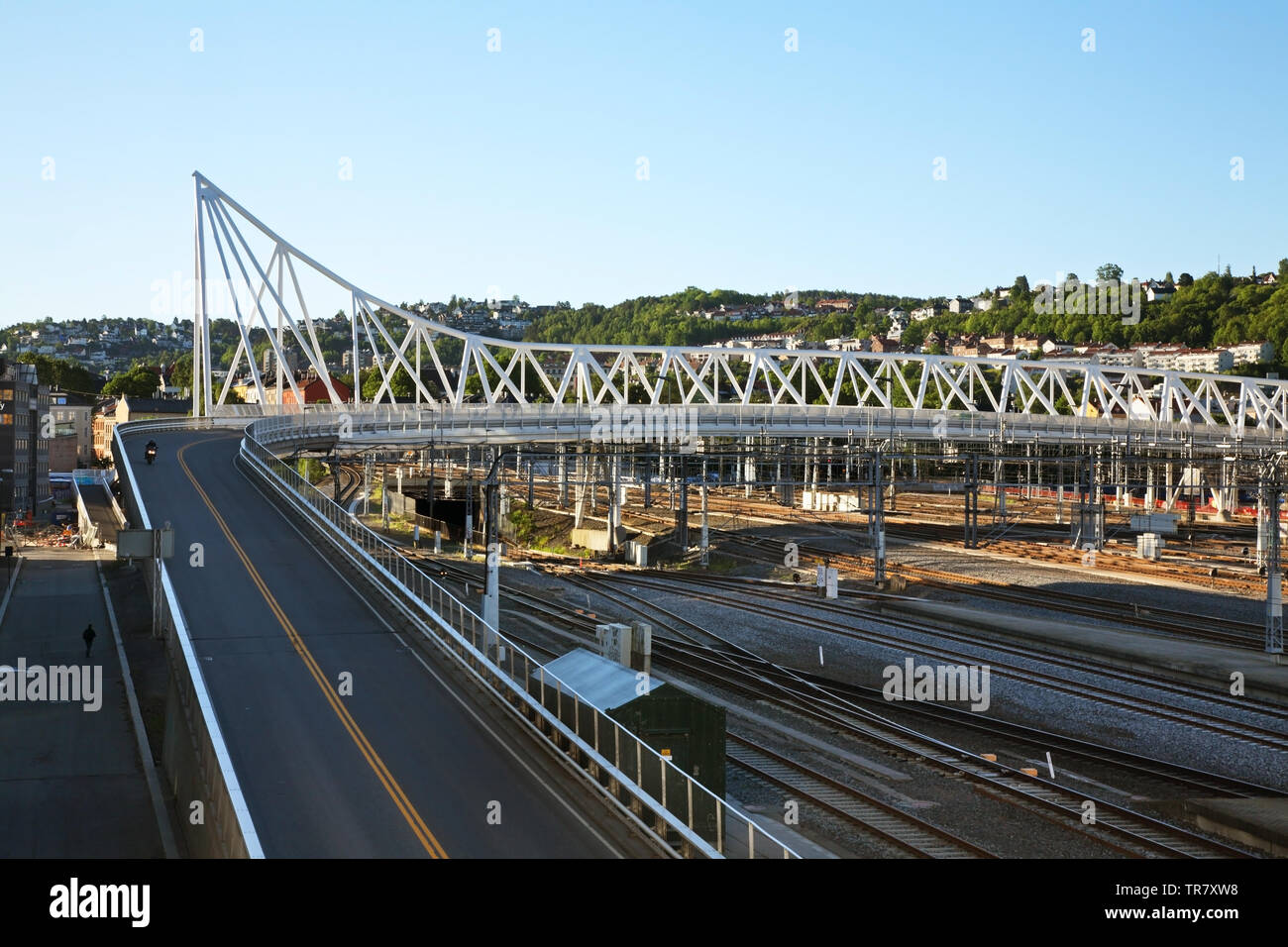 Ring 1 road in Oslo. Norway Stock Photo - Alamy