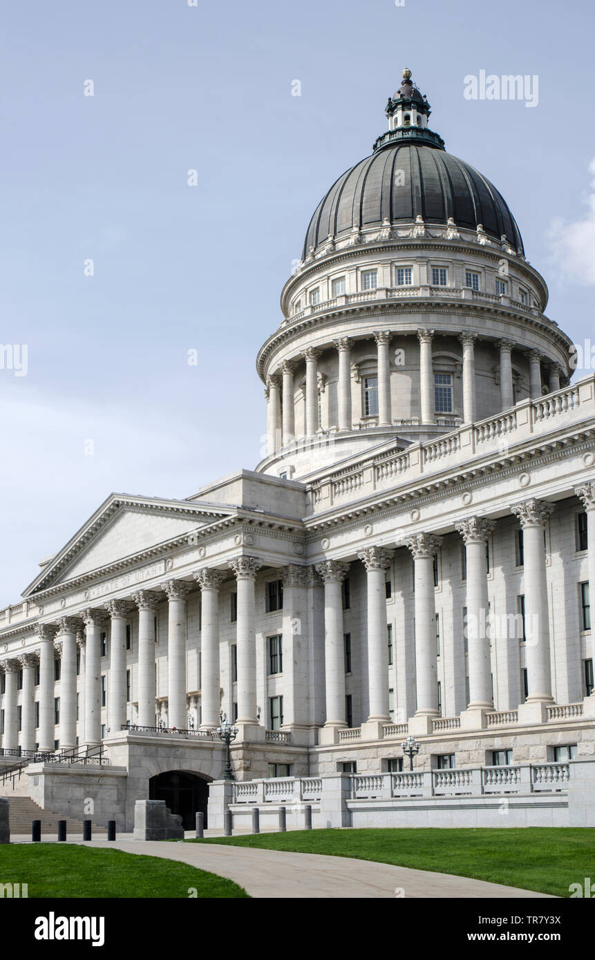Utah State Capitol Building Exterior Stock Photo - Alamy