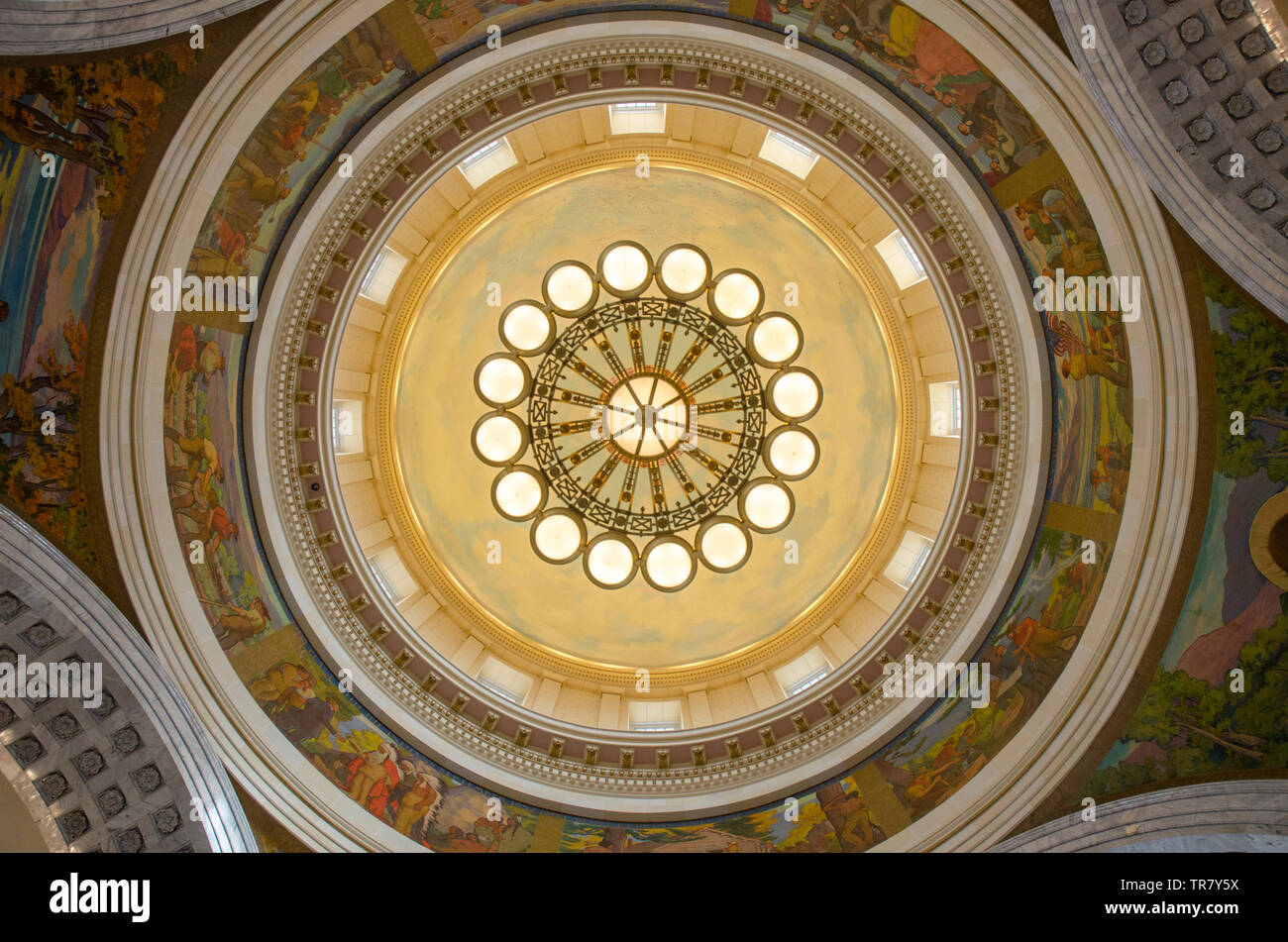 Utah State Capitol Building Interior Stock Photo - Alamy