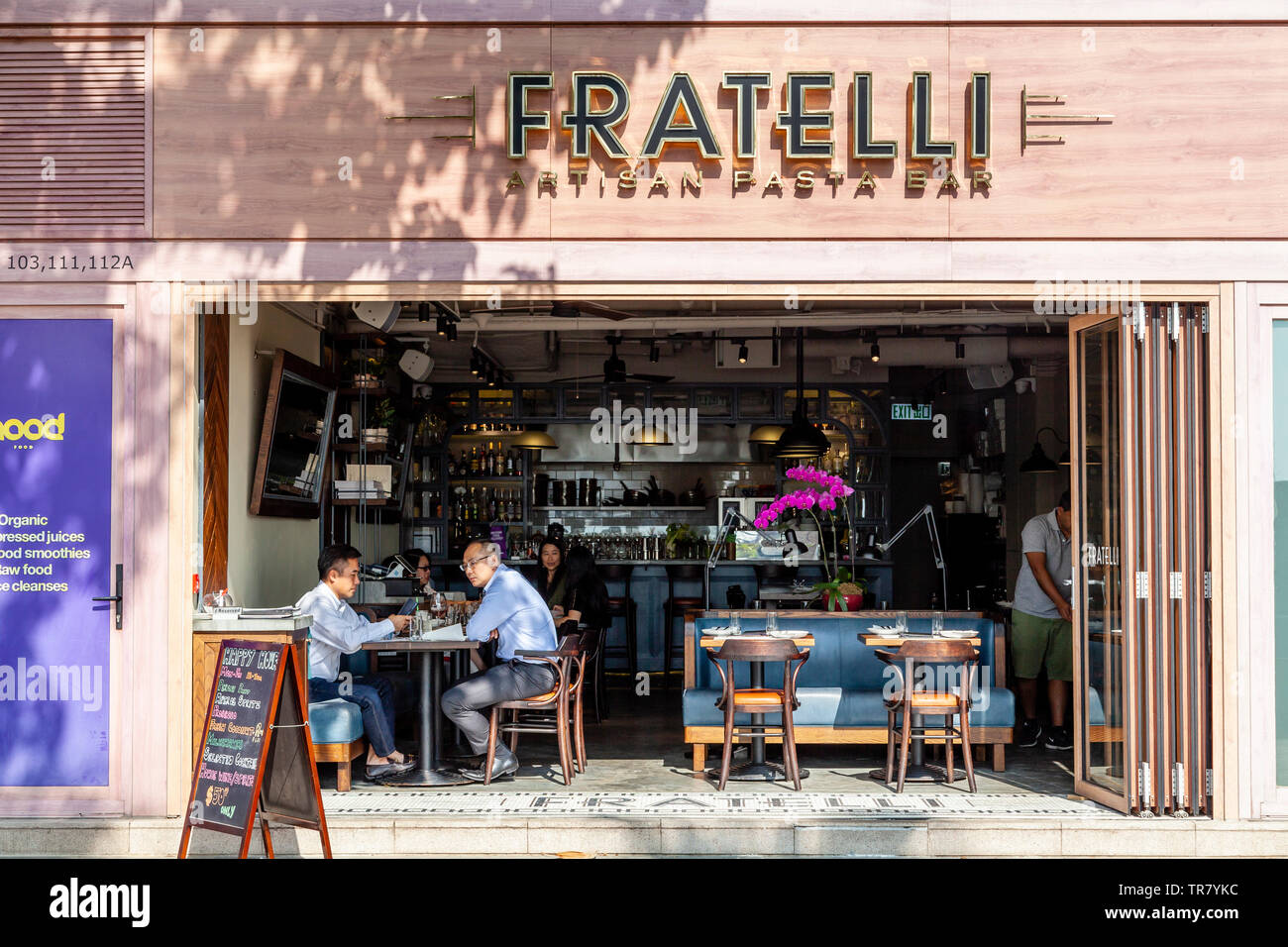 Pasta Bar High Resolution Stock Photography and Images - Alamy