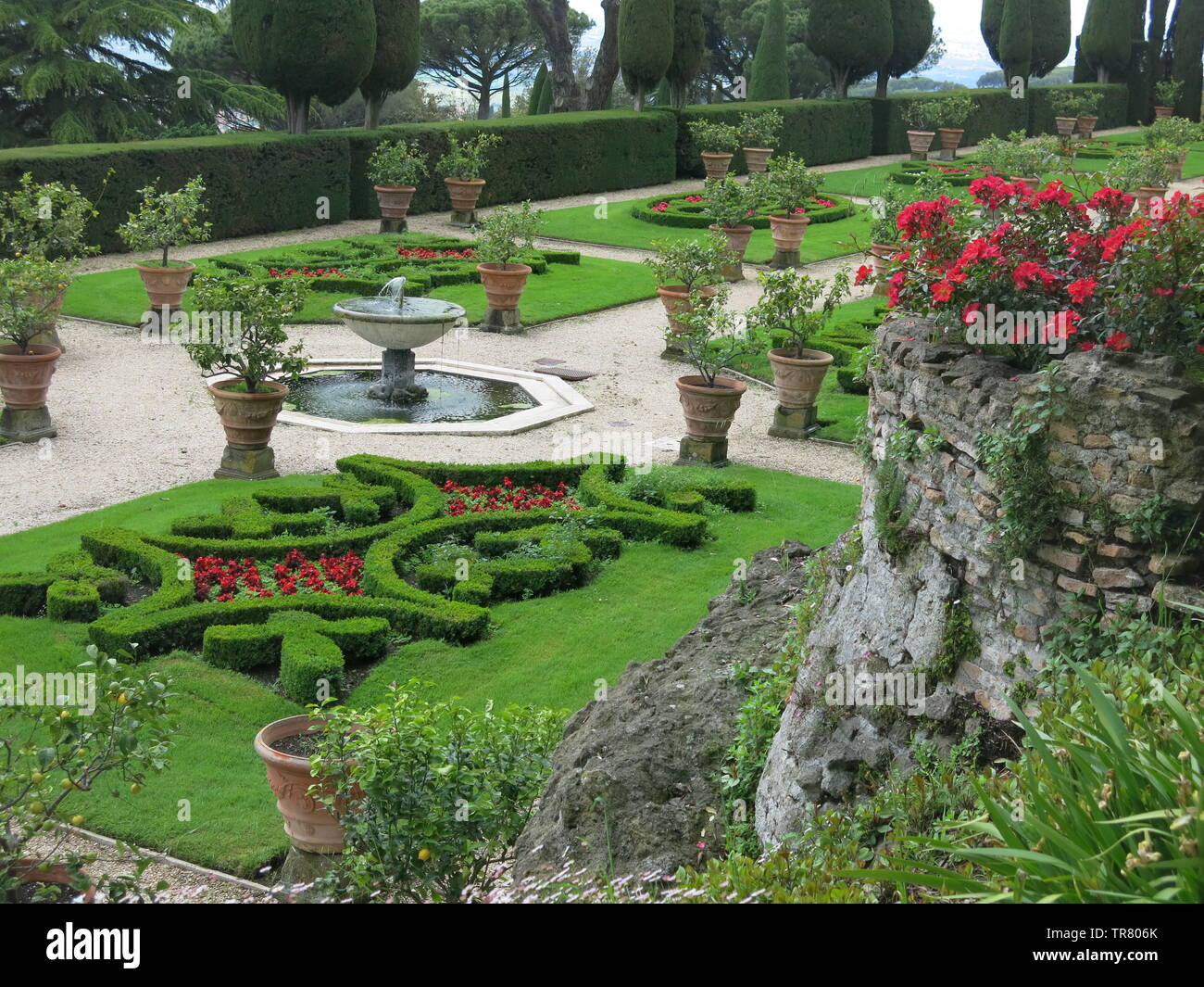 Gardens of villa barberini hi-res stock photography and images - Alamy