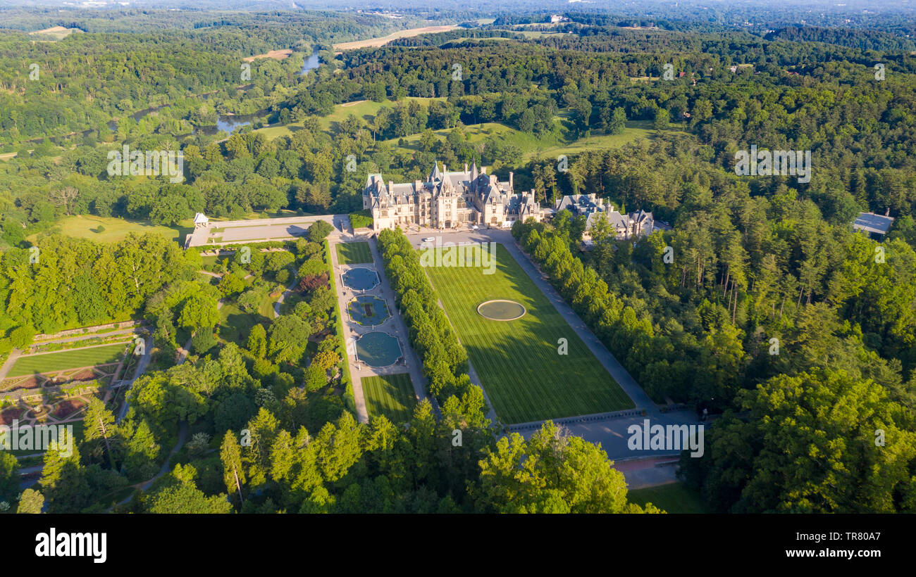 Biltmore House, Biltmore Estate, Asheville, NC, USA Stock Photo - Alamy
