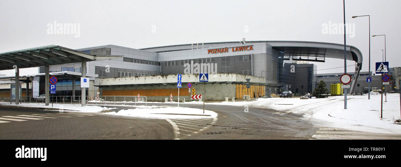 Poznan–Lawica Henryk Wieniawski airport. Poland Stock Photo - Alamy