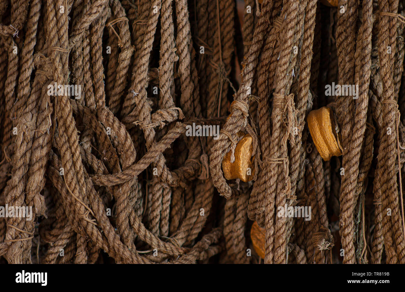 Floats ropes netting hi-res stock photography and images - Alamy