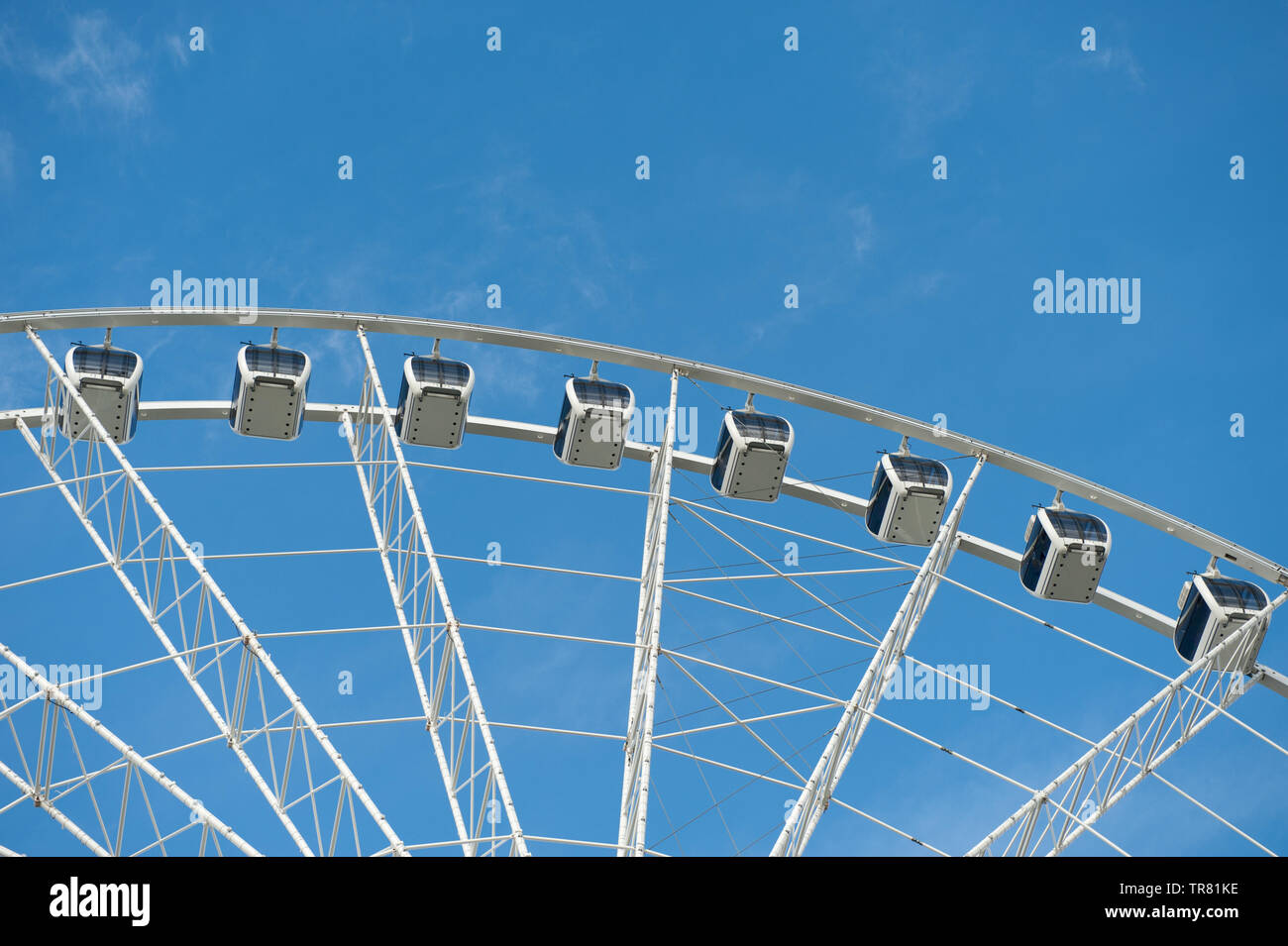 Big ferris wheel carriages hi-res stock photography and images - Alamy