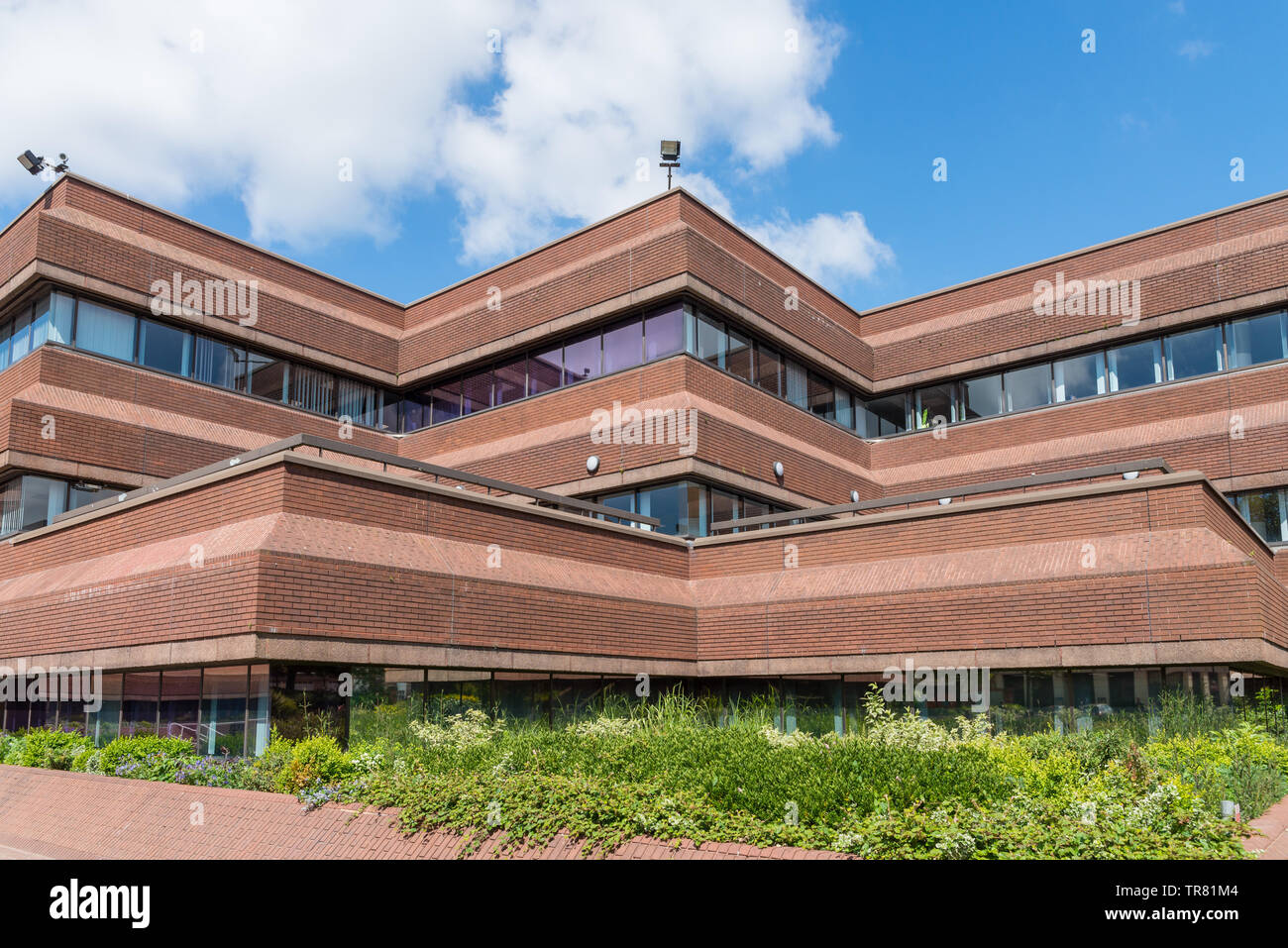 City of Wolverhampton Council offices in the Civic Centre, St Peters ...