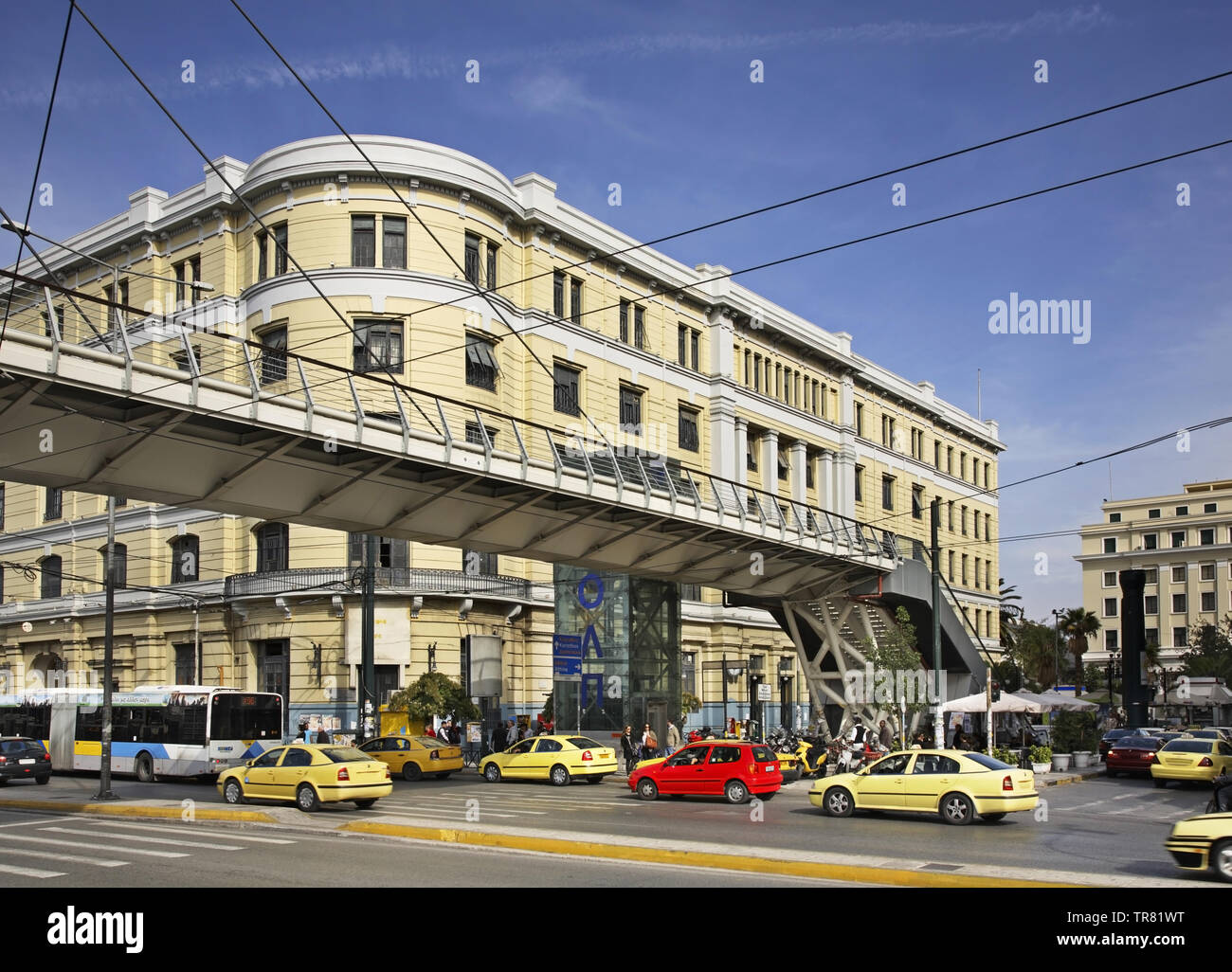 Street view of piraeus hi-res stock photography and images - Alamy