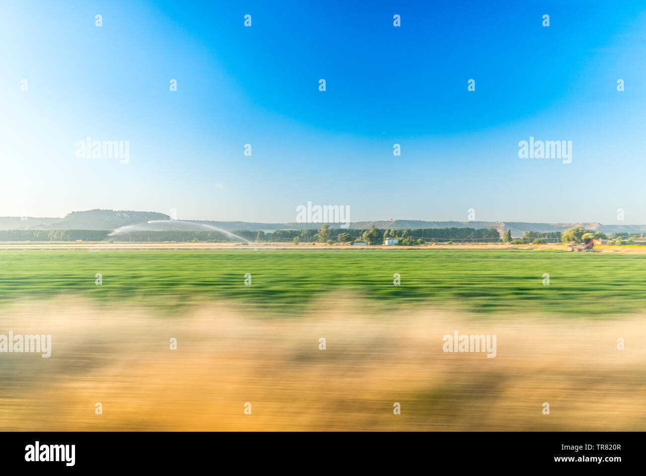 Outside of train window hi-res stock photography and images - Alamy