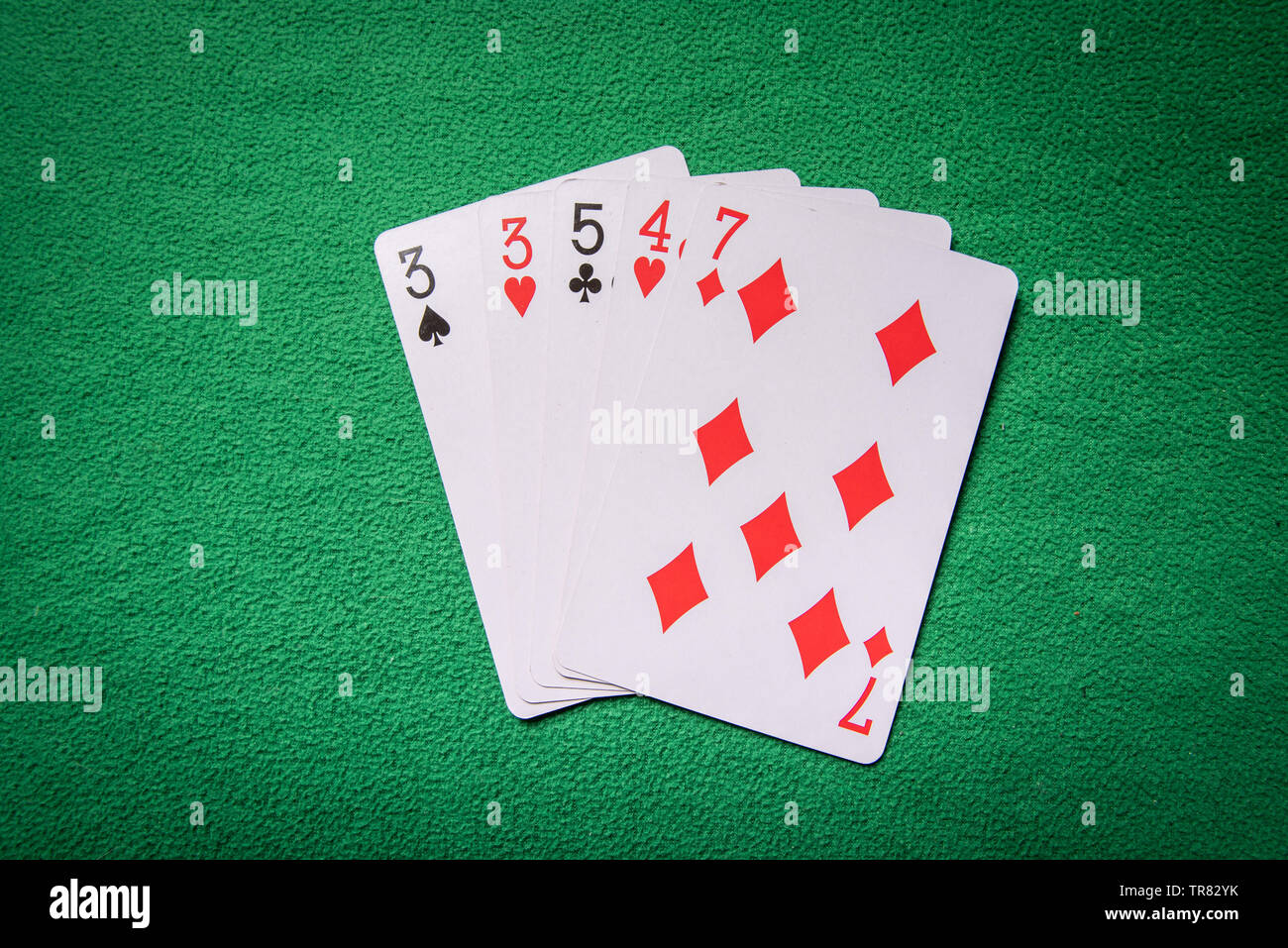 A bad hand Stock Photo - Alamy