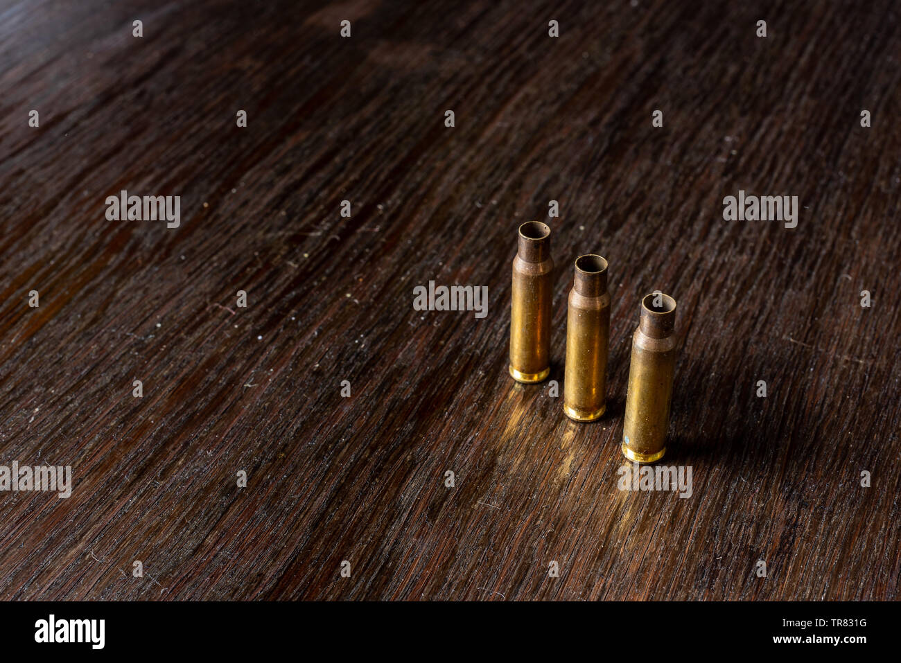 Empty handgun casings hi-res stock photography and images - Alamy