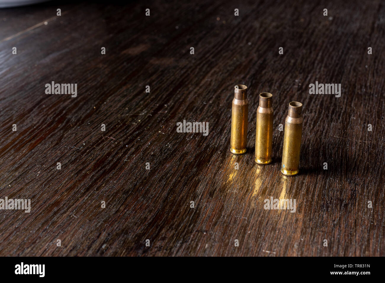 Empty rifle casings hi-res stock photography and images - Alamy